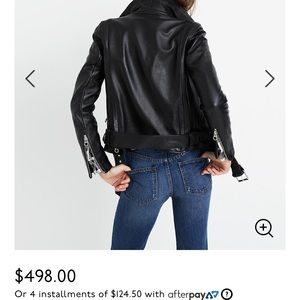 Madewell | Jackets & Coats | Nwt Madewell Ultimate Leather Motorcycle ...